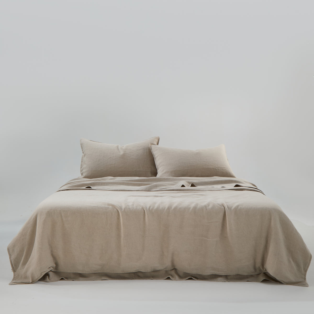 Bart Linen Duvet cover in Natural | Purbelif